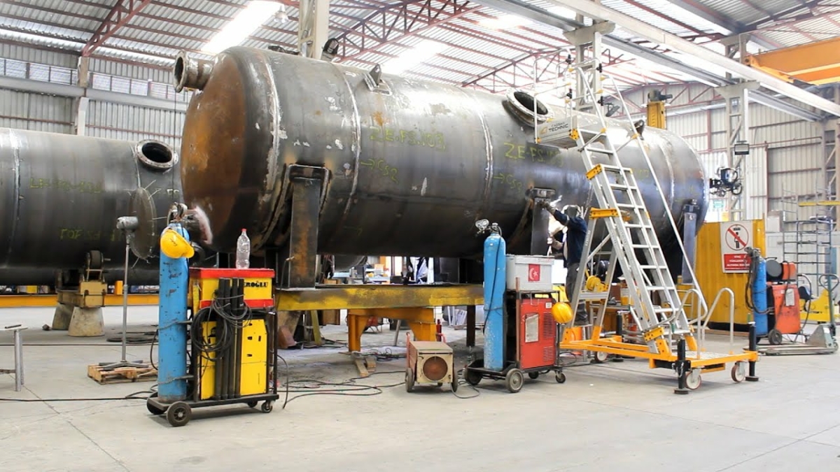 Pressure Vessel Manufacturing Process - Ergil - World Leading ...