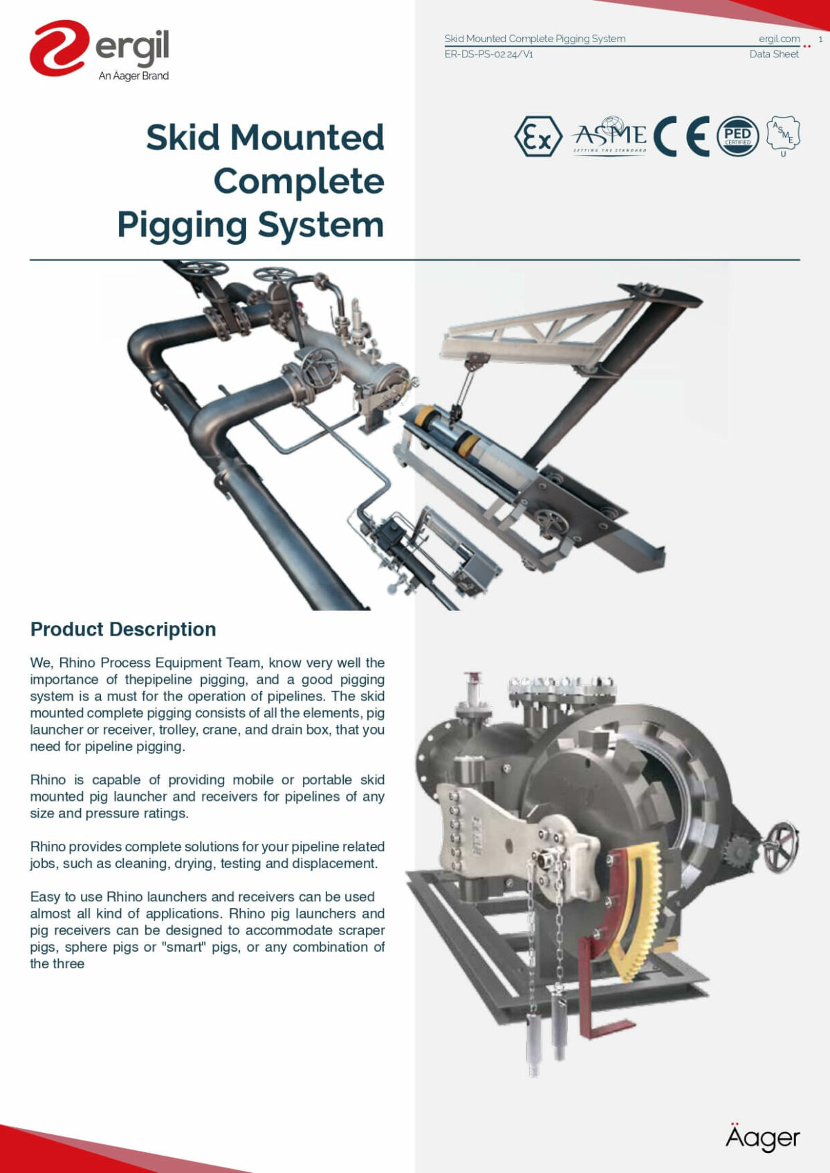 Pipeline Pigging Systems - Ergil - World Leading Industrial Manufacturer